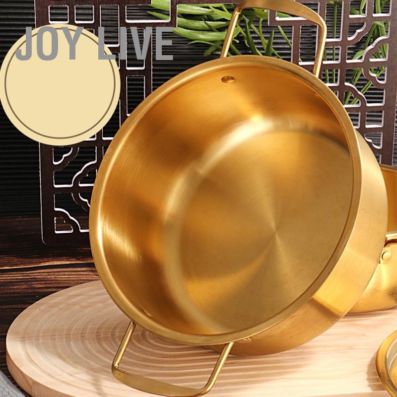 Joy Live Korean Ramen Cooking Pot Instant Noodle Stainless Steel Easy ...