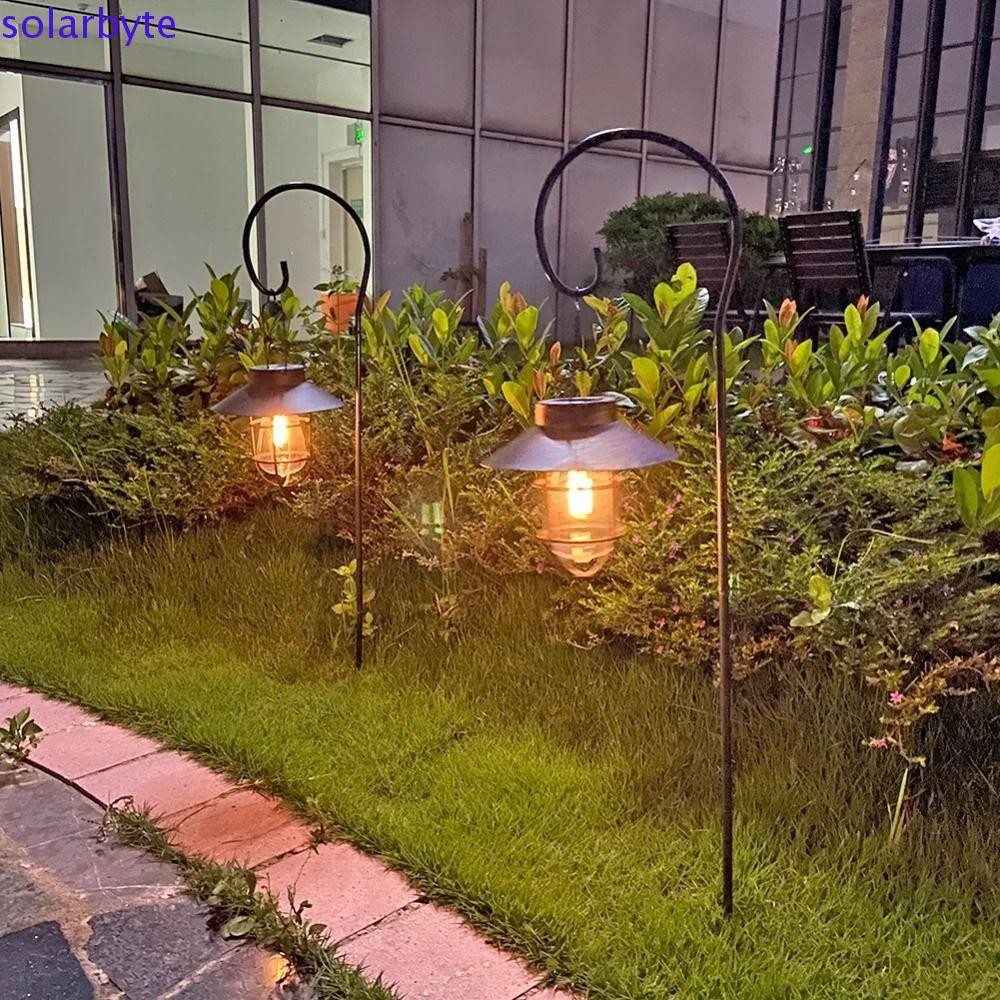 SOLARBYTE โคมไฟโคมไฟพลังงานแสงอาทิตย์,ย้อนยุคพร้อมหลอดไฟทังสเตนแขวนโคมไฟ,โคมระย้าเครื่องประดับ ...