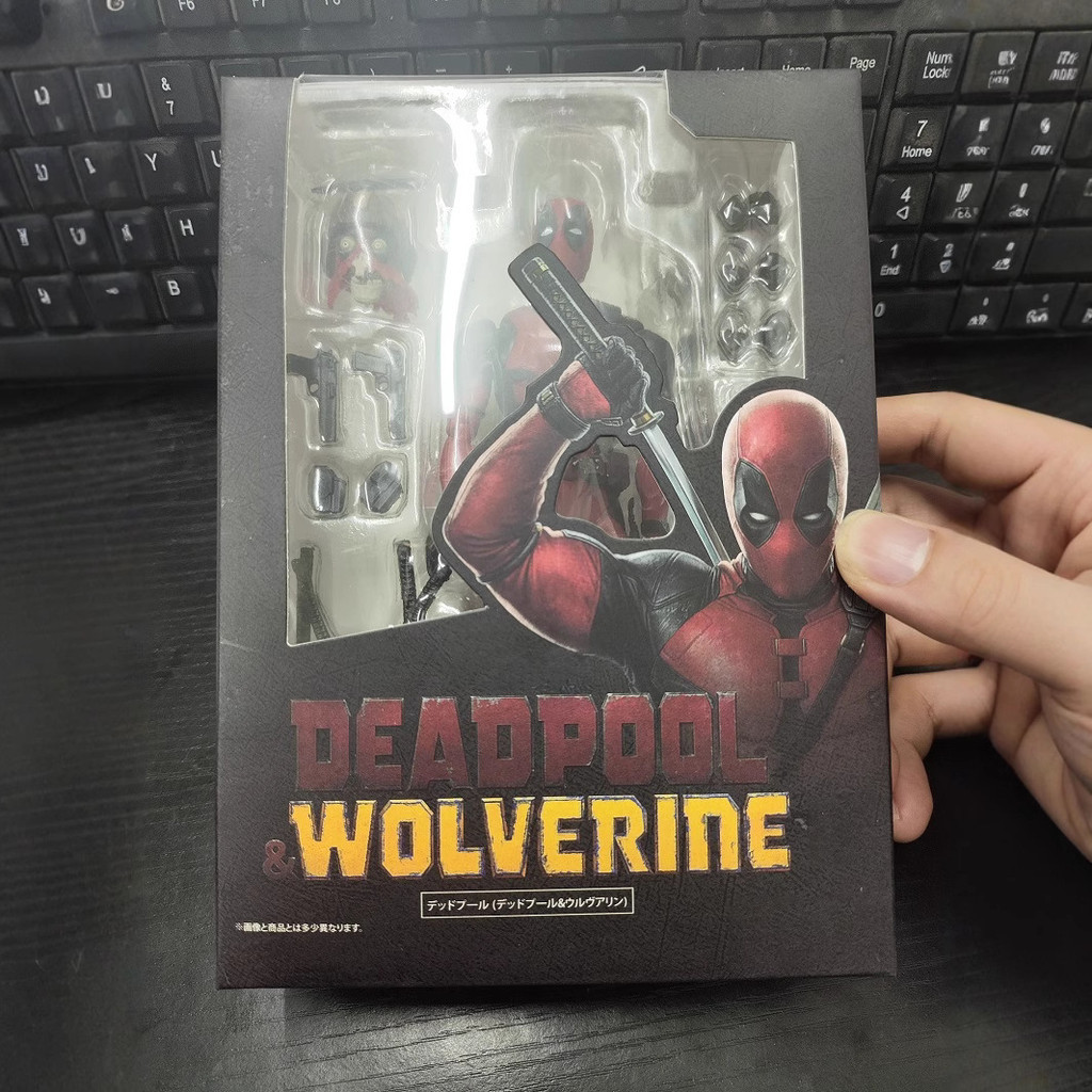 SHF Deadpool 3 Deadpool & Wolverine ตัวเลขการกระทําก่อให้เกิดเปลี่ยนได้ ...