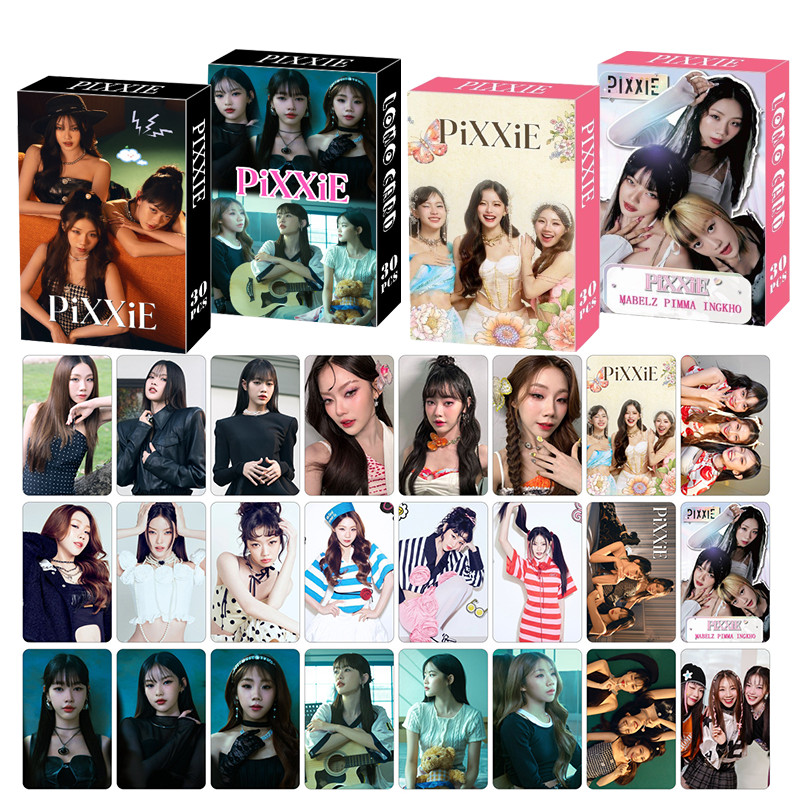 Pixxie Photocard Pimma Ingkho 30 ชิ้นการ์ด LOMO PiXXiE Mabelz Idol ของ ...