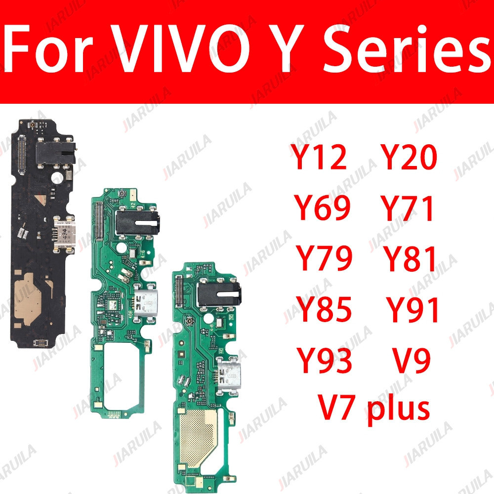 สําหรับ Vivo Y12 Y69 Y71 Y81 Y20 Y67 V7 Plus Y79 Y85 V9 Y91 Y93 USB ชาร์จ Dock พอร์ตซ็อกเก็ตแจ็ค ...