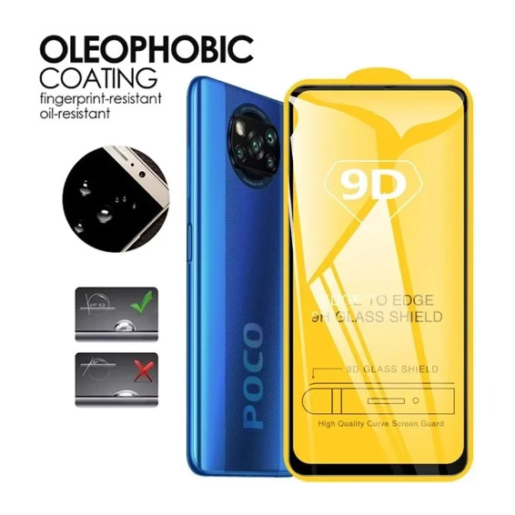 Realme C2 กระจกนิรภัยแบบเต็ม 5D BCO | Shopee Thailand