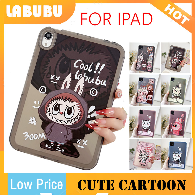 เด็กน่ารักการ์ตูน Labubu สําหรับ iPad Mini 1 2 3 4 5 6 7 Air Pro 9.7 ...