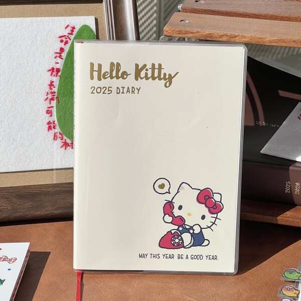 แพลนเนอร์ 2025 planner 2025 2025 ใหม่ HelloKitty Schedule Planner น่ารักญี่ปุ่น KT Cat Diary ...