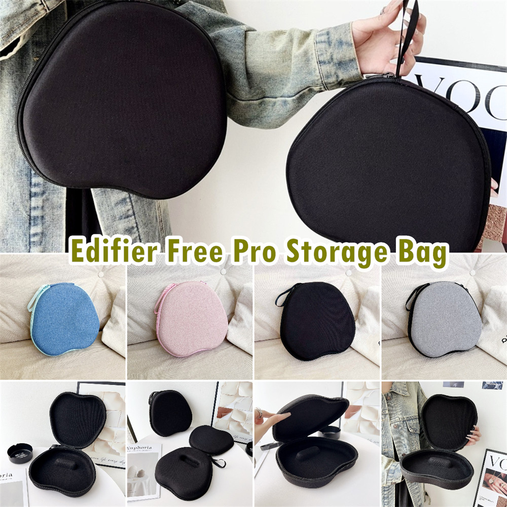 ส่วนลดสําหรับ Edifier ฟรีเคสหูฟัง Pro อินเทรนด์ Blue Earpads Storage ...
