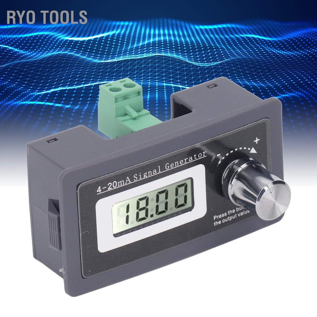 Ryo Tools 4‑20mA Signal Generator 2 Wire High Accuracy Stable Digital 15v‑30v | Shopee Thailand