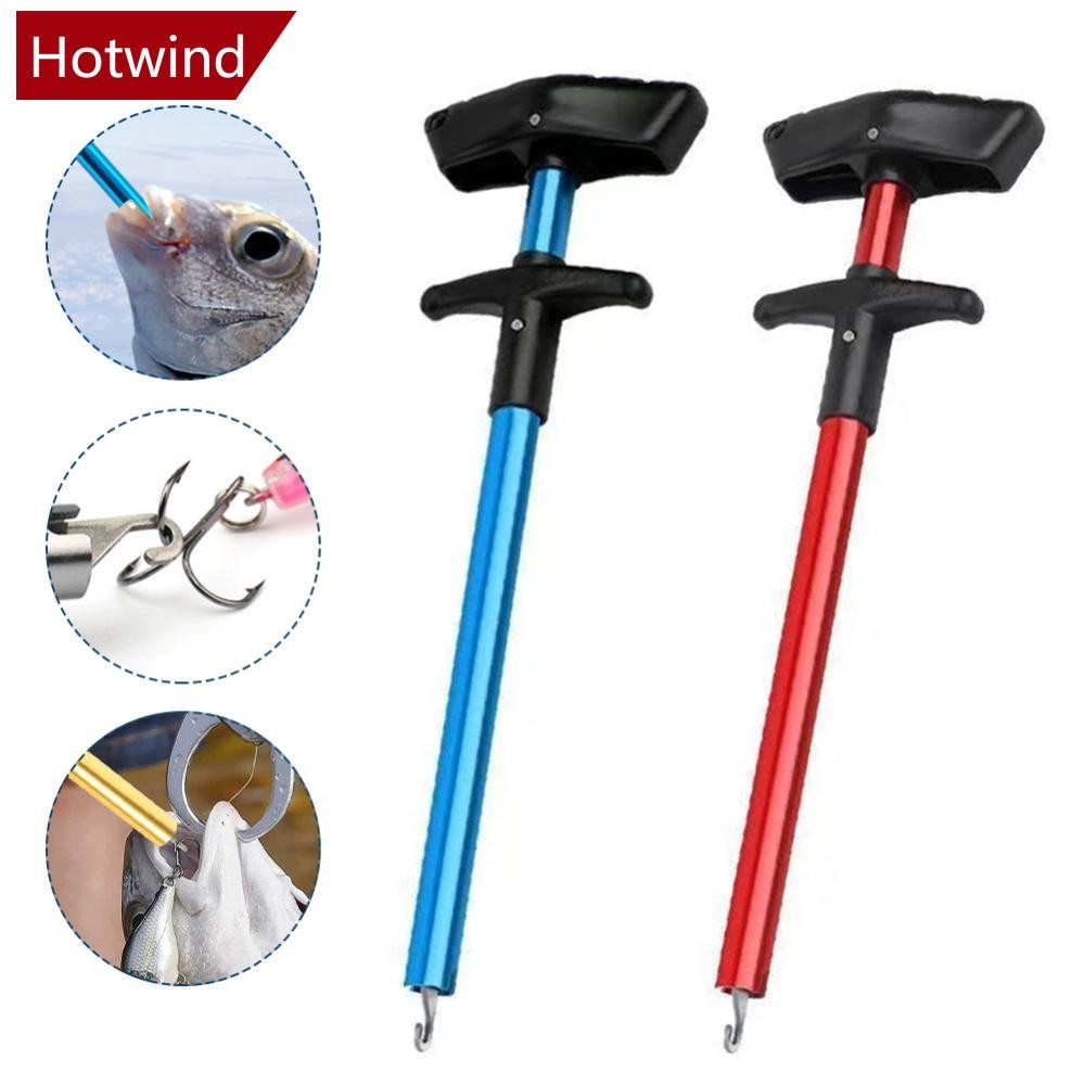 HTW อลูมิเนียมตกปลา Lure Remover Tube Hook Detacher ตกปลา Hook Remover ...