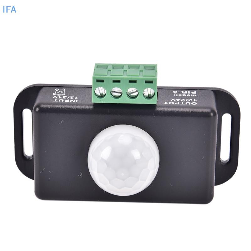 IFA อัตโนมัติ DC 12V 24V 6A อินฟราเรด PIR Motion Sensor สวิทช์สําหรับไฟ ...