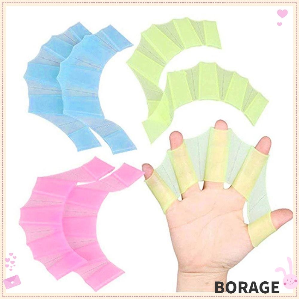 BORAG ตีนกบมือว่ายน้ํา เพิ่มความต้านทาน ใช้งานง่าย ตีนเป็ด ตีนเป็ดนิ้ว ...