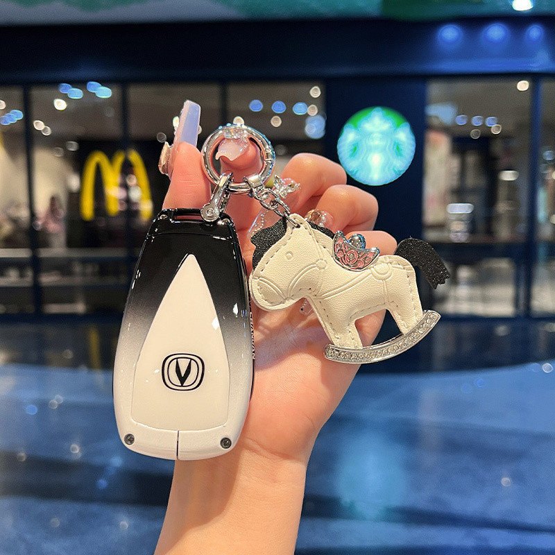 ใช้ได้กับเคสกุญแจ CHANGAN CS75 Plus DEEPAL HUNTER K50 CCAG CS35 CS55 ...