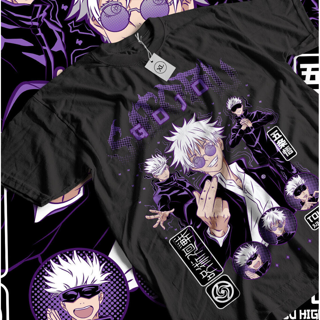 COD Gojo Satoru Jujutsu Kaisen เสื้อยืด Mahito สยองขวัญอะนิเมะตลก ...