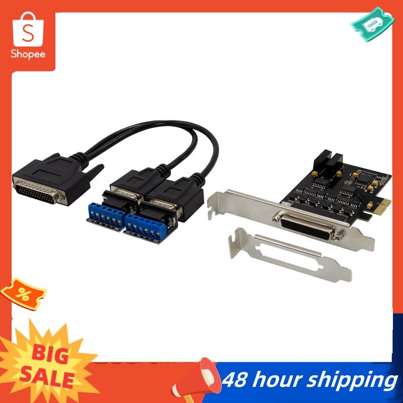 พร้อมสต็อก การ์ดควบคุม ST335 PCIe X1 17V352 2S อุตสาหกรรม RS232/RS485 มัลติฟังก์ชั่นสะดวกการ์ด ...