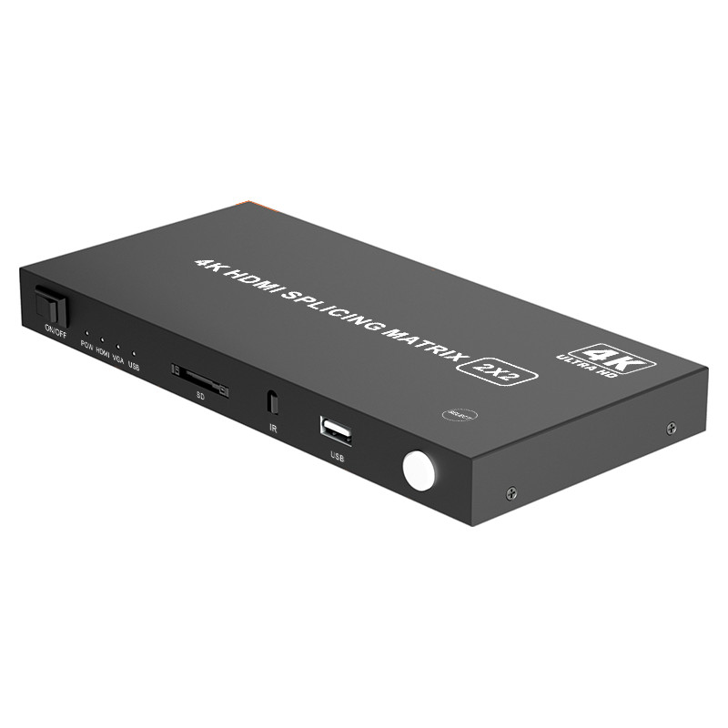 4k 2x2 Video Wall Controller HDMI Splicing Matrix 1x2 1x3 1x4 2x1 3x1 ...