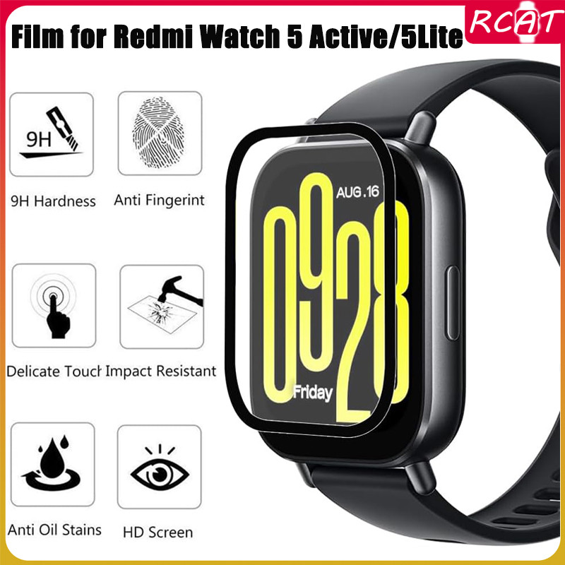 3D กระจกนิรภัยฟิล์มสำหรับ for Redmi Watch 5 Active Smartwatch Screen ...