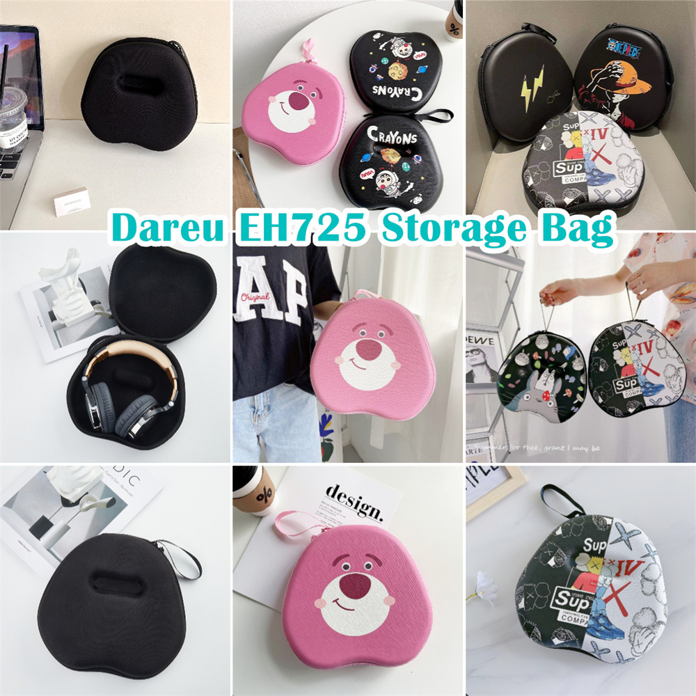 imamuraFor Dareu EH725 เคสหูฟังการ์ตูนเรียบง่ายชุดหูฟังแผ่นรองหูฟังกระเป๋าเก็บปลอกกล่อง | Shopee ...