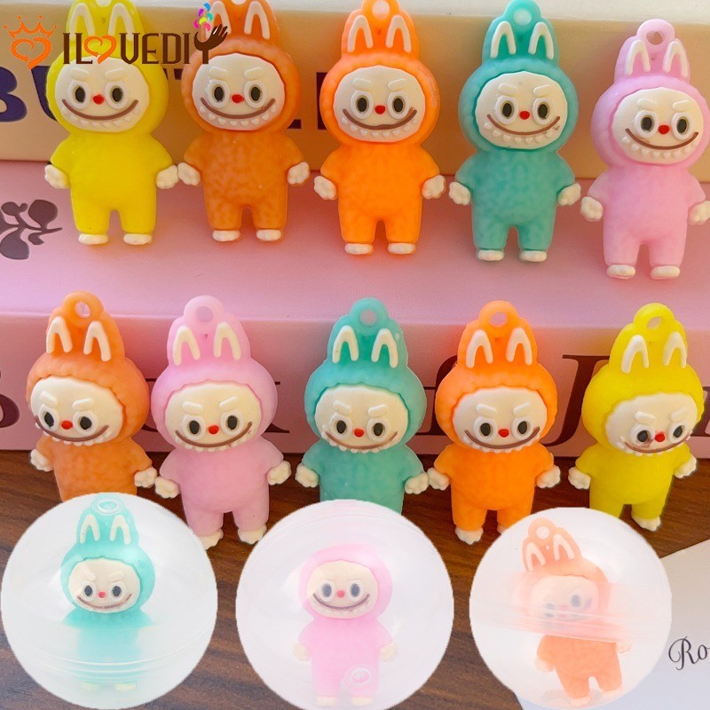 5 ชิ้น Labubu Twisted Egg Toy - ตกแต่งเทศกาลหน้าแรก - เครื่องประดับขนาด ...