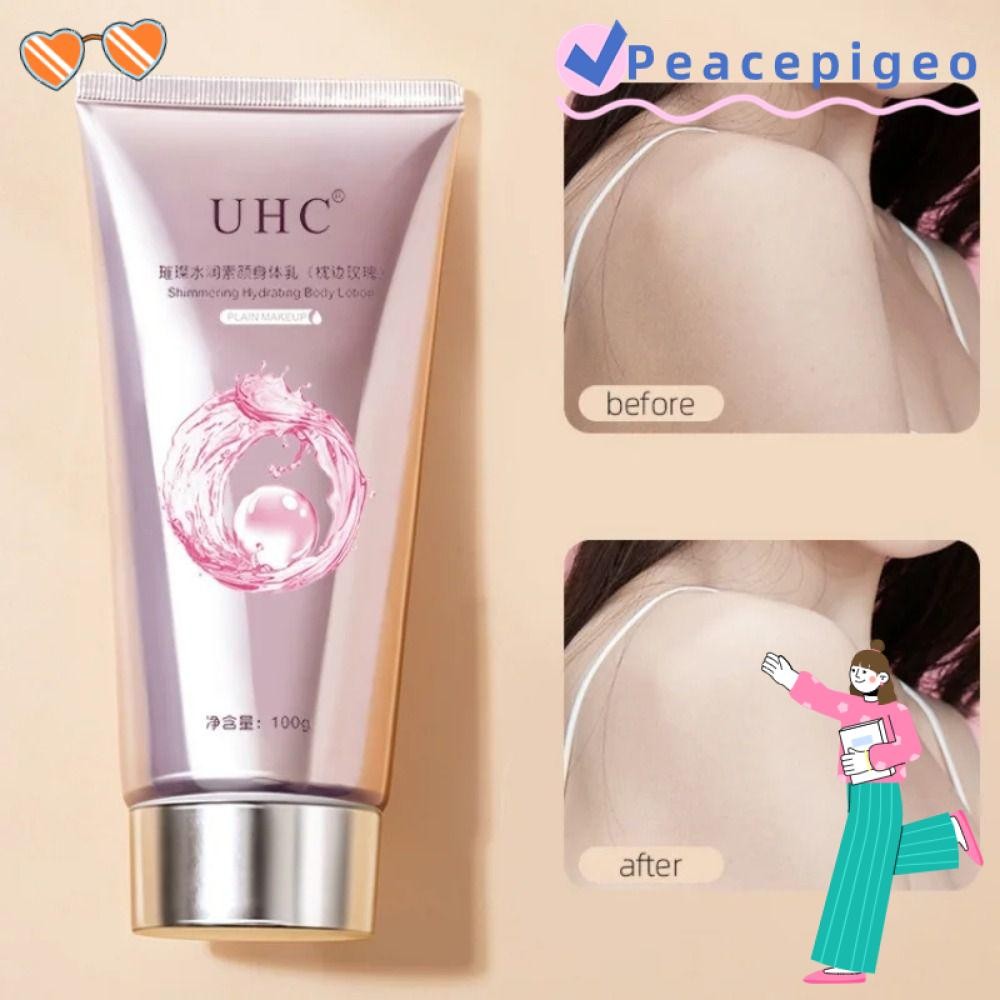 PEACEPIGEO Instant Body Whitening Cream, Tone Up Cream Natural Nourishing Brighten Cream, 100g ...