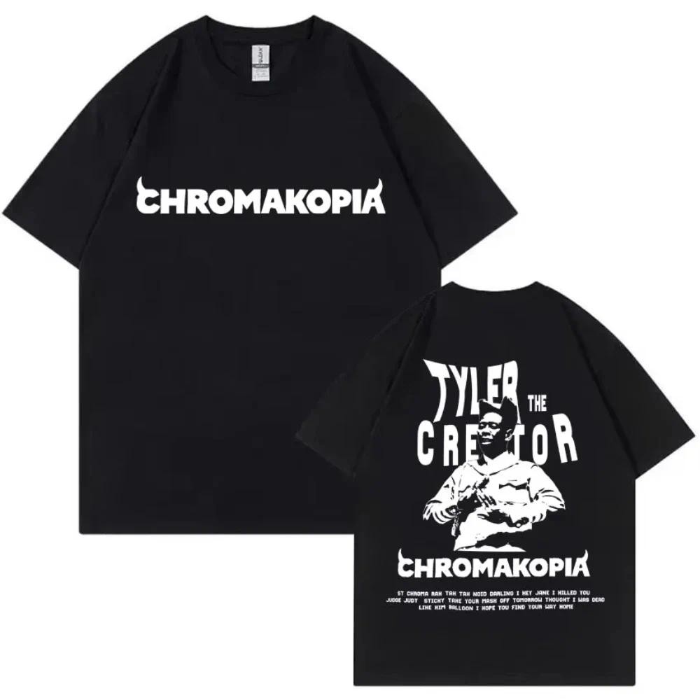 COD Tyler The Creator Chromacopia World Tour Merch พิมพ์เสื้อยืดแฟชั่น ...