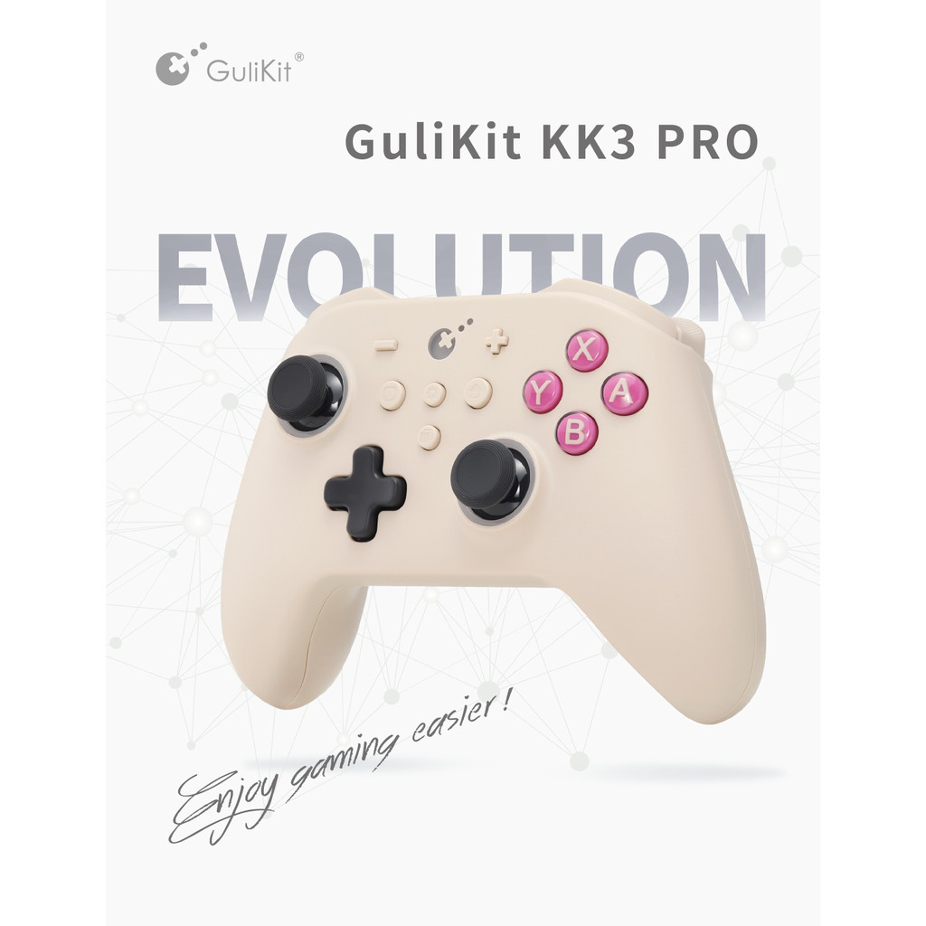 GuliKit KingKong 3 Pro ตัวควบคุมเกม,KK33 NS38 Gamepad พร้อม Hall Effect ...