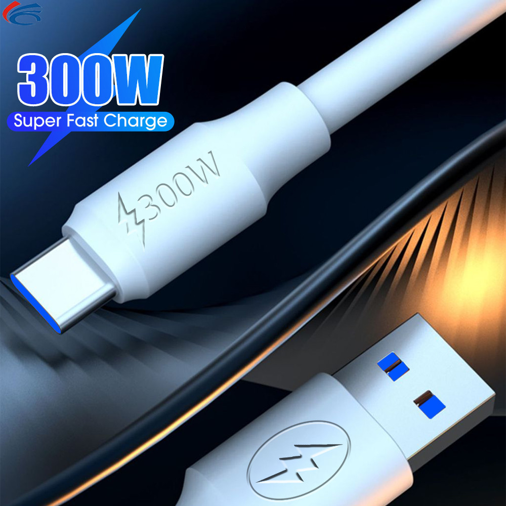 [AM3C]สายชาร์จ Type C ที่ทนทานเป็นพิเศษ 300W 3A | Android Fast Charge & Sync วัสดุ PVC เสริม ...