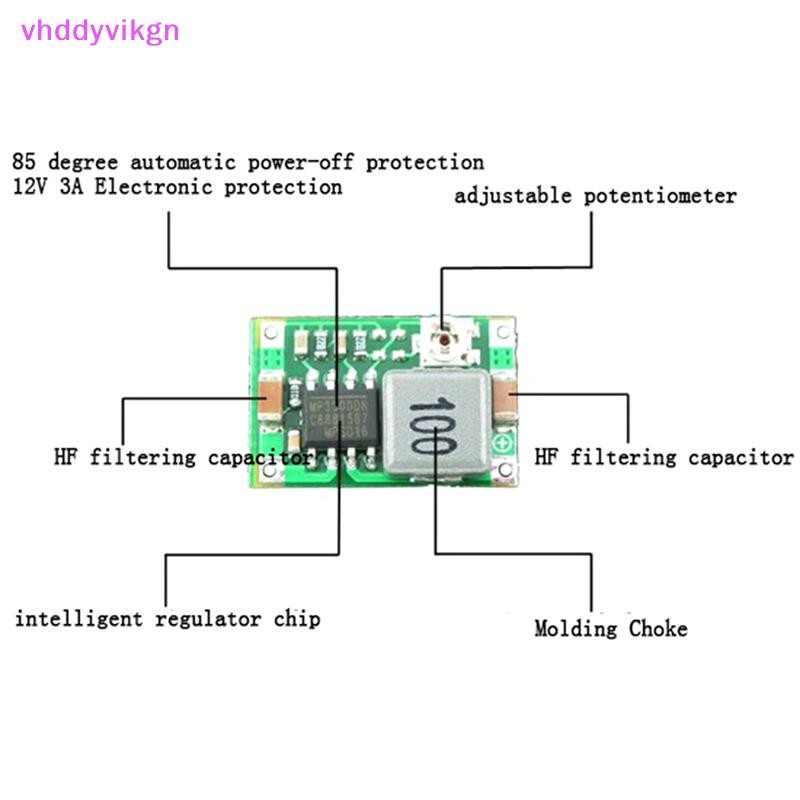 VHDD 3A Mini DC-DC step down converter โวลต์ 5V-23V ถึง 3.3V 6V 9V 12V ไทย | Shopee Thailand