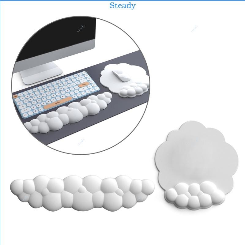 Steady Cloud Wrist Rest Combo Mouse แผ่นรองข้อมือ Ergonomic PainRelief ...
