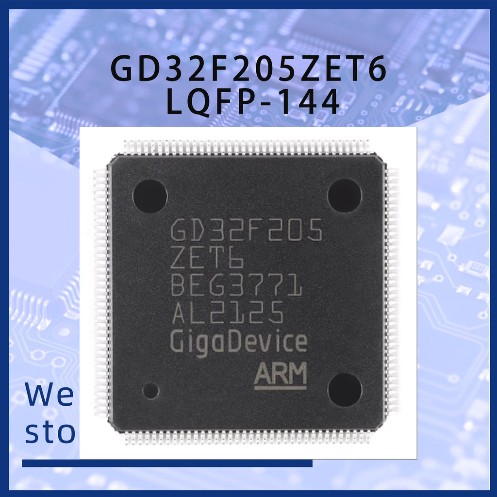 GD32F205ZET6 LQFP-144 ARM Cortex-M3 ชิปไมโครคอนโทรลเลอร์ 32 บิต ...