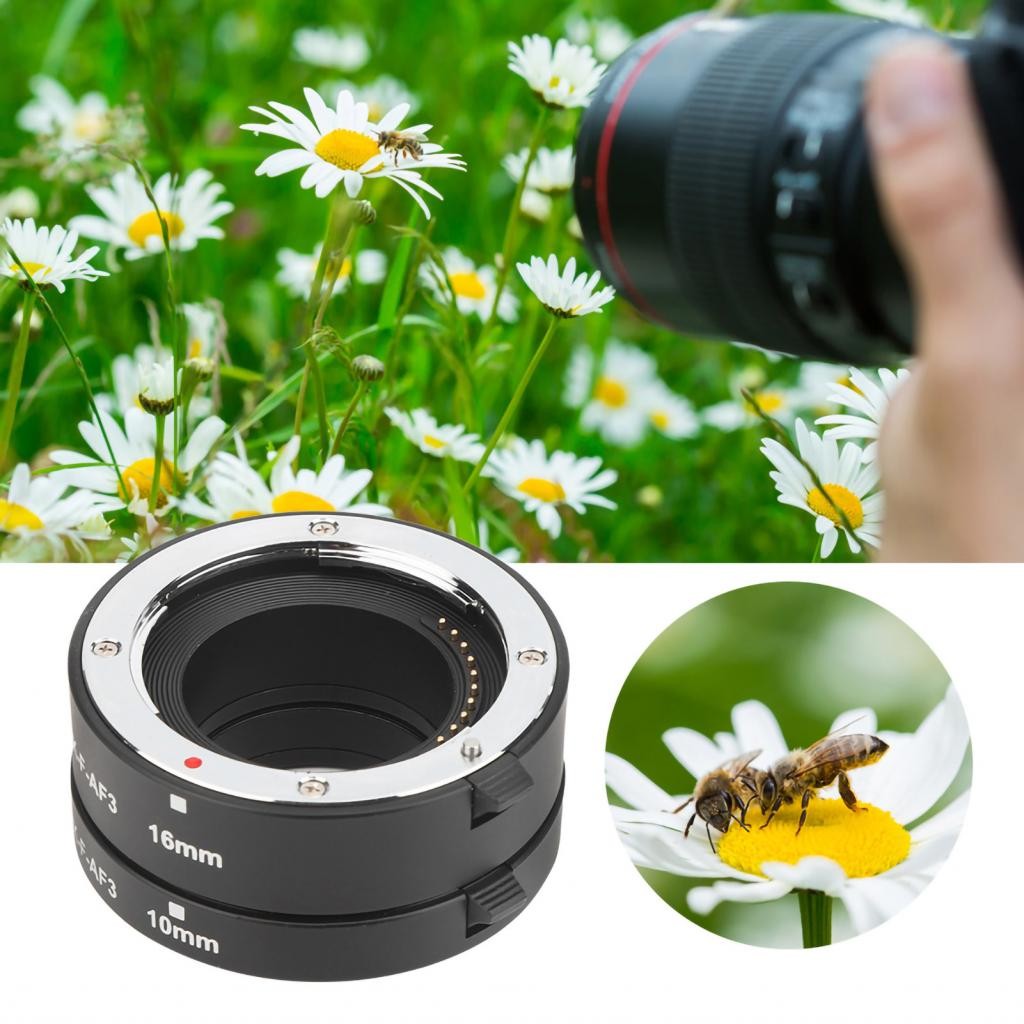 วงแหวนเลนส์มาโครชุบ Nickel Mirrorless Camera Extension Tube Copper ...