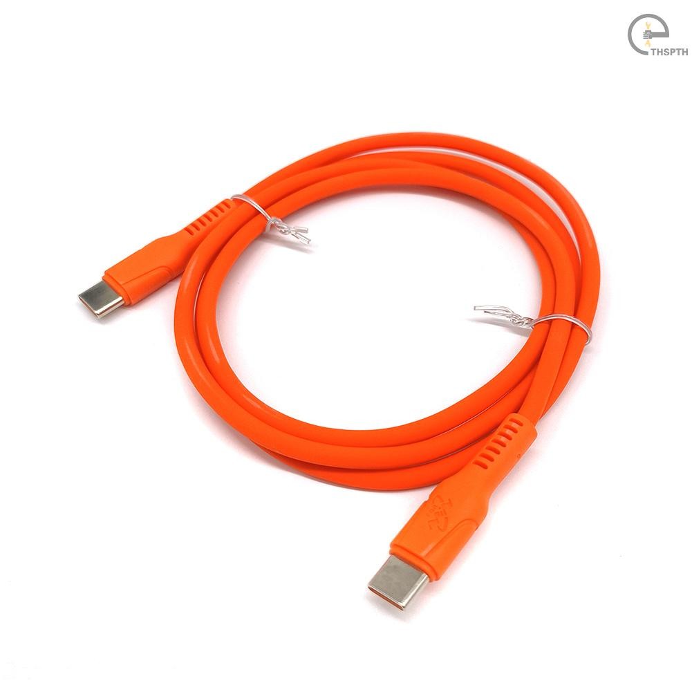 สาย USB Type-C ถึง Type-C 48V 5A 240W เอาต์พุตซิลิโคนทนอุณหภูมิสูง ...