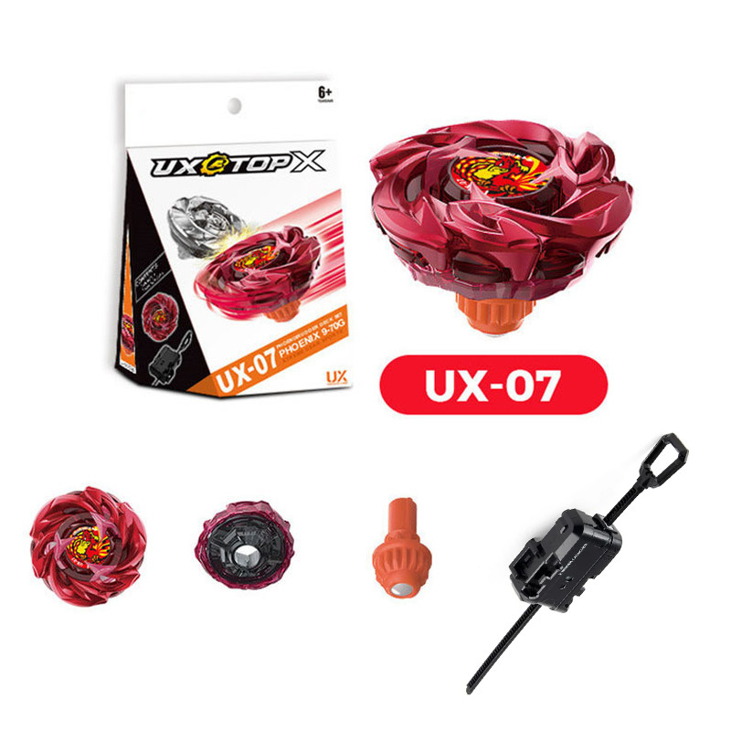 Beyblade X UX-07 Phoenix Rudder Deck with Launcher Set เบย์เบลด X ...