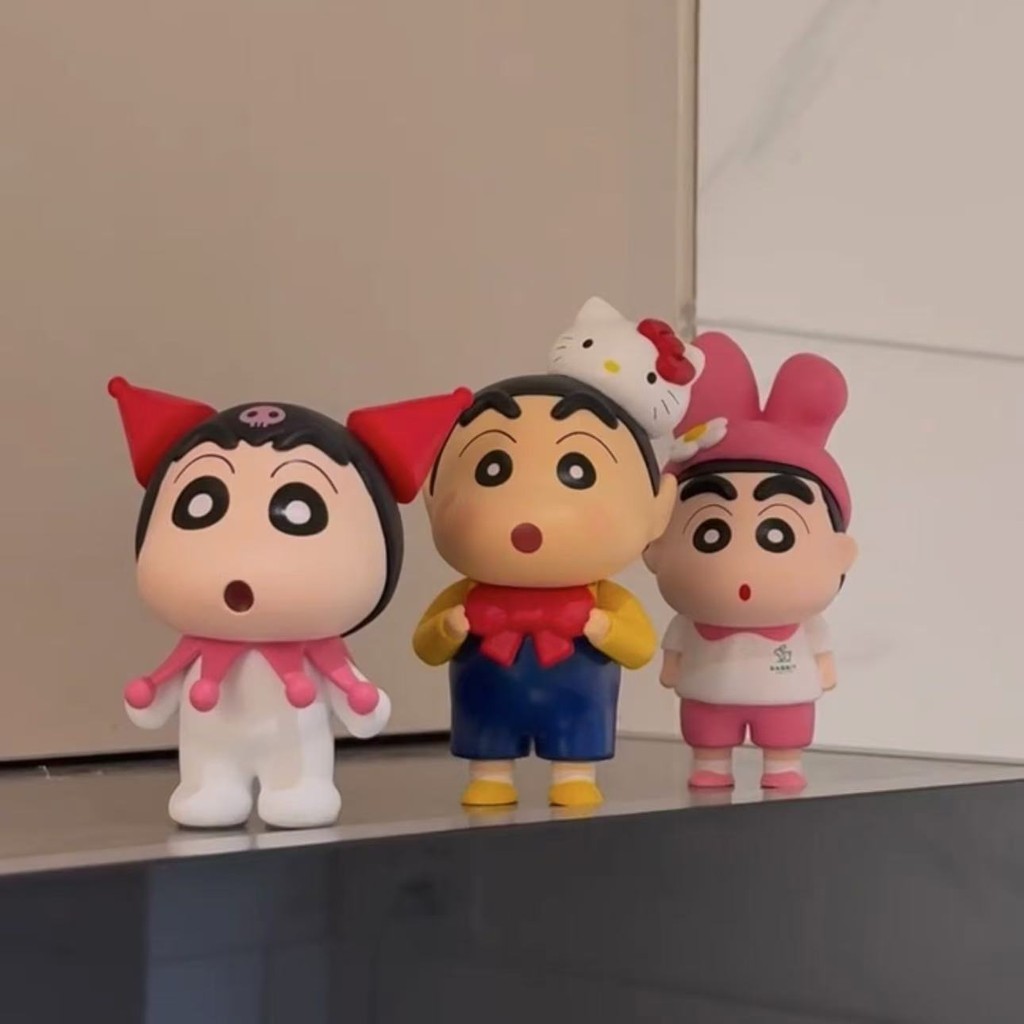 Sanrio Series Crayon Shin-Chan ตุ๊กตาการ์ตูน Hello Kitty Crayon Shin ...