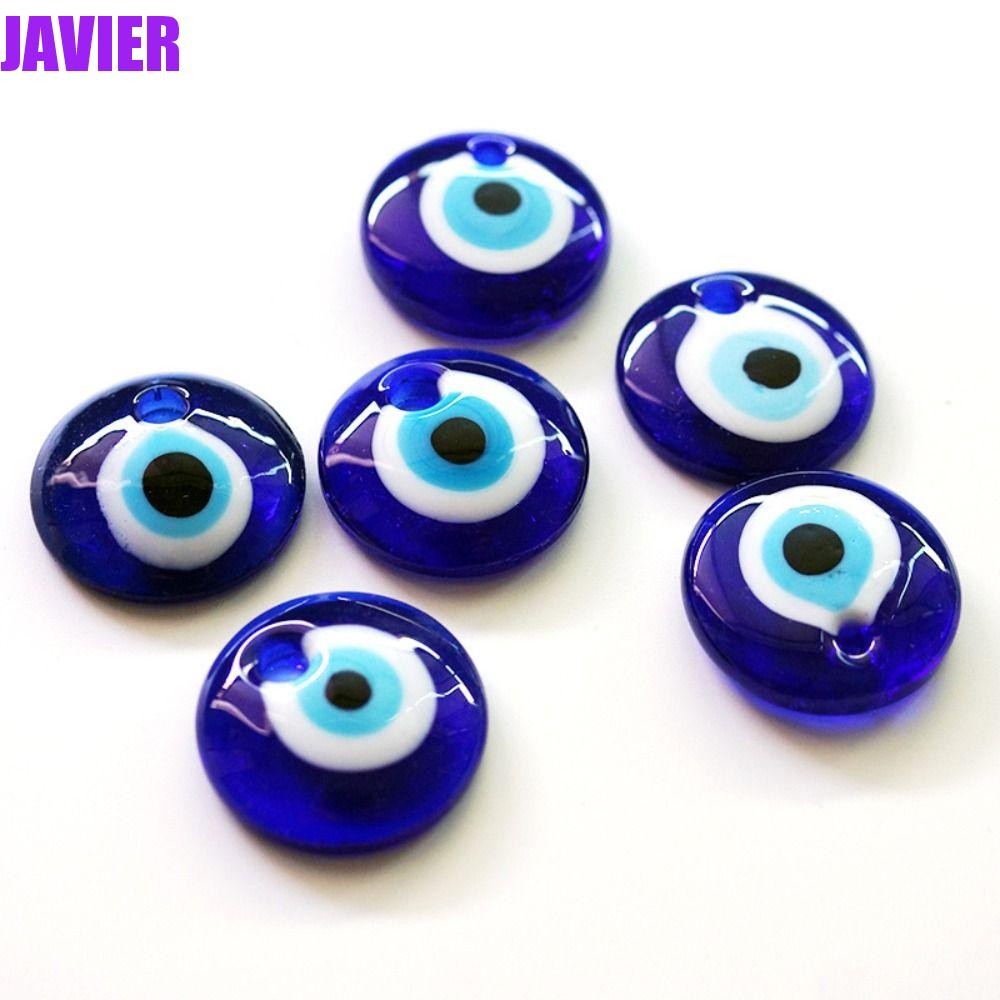 Javier Blue Eye จี้, คลาสสิก 25/30/40/60 มม. Evil Eye Charms ลูกปัด ...