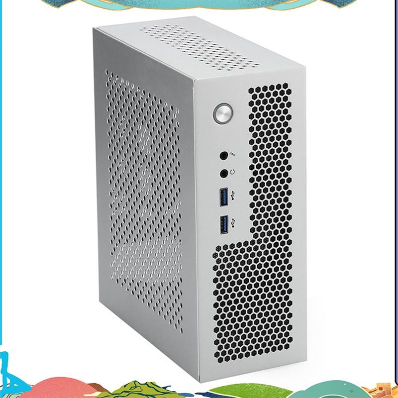 A09 HTPC คอมพิวเตอร์ Mini ITX Gaming PC แชสซีเดสก์ท็อปแชสซี USB3.0 ...