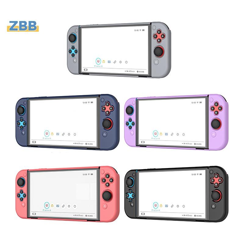 Zbb> Switch OLED สําหรับ Nintendo Switch OLED ฝาหลังสวิทช์ OLED TPU NS OLED Gaming เกราะป้องกัน ...
