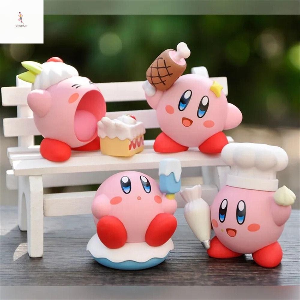 Cross Kirby Action Figure, Gourmet Series แฮมเบอร์เกอร์ French Star ...