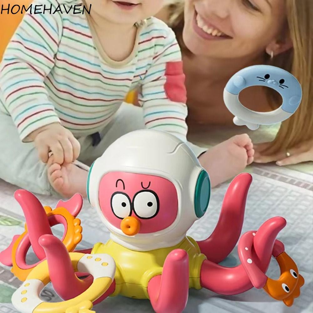 Homehaven Octopus Bath Toys, Early Educational Set Ring ของเล่นน้ํา ...