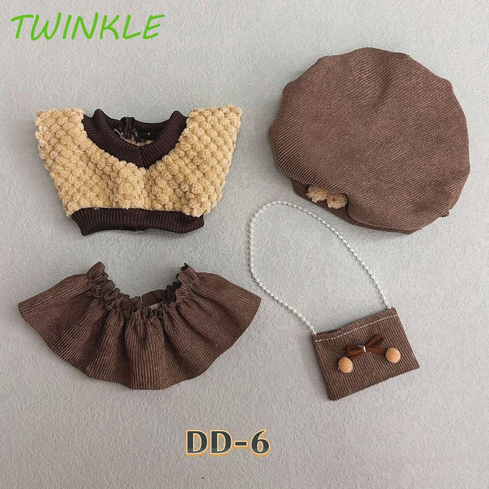 Twinkle1 20 ซม.ผ้าฝ้ายตุ๊กตาเสื้อผ้า, Labubu Linabelle 20 ซม.ตุ๊กตา ...