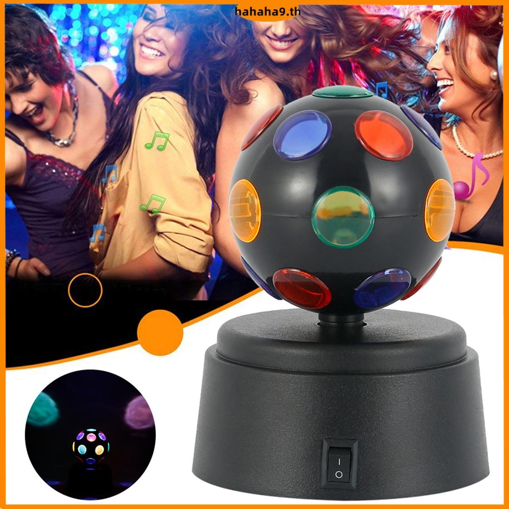 Stage Ball Light แบตเตอรี่ขับเคลื่อน Disco Party Stage Ball ไฟ RGB Mini ...