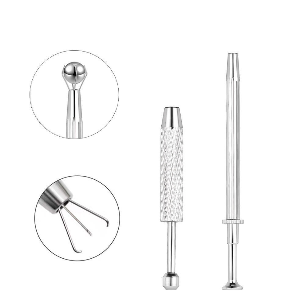 1pc เจาะ Ball Grabber เครื่องมือ Pick Up เครื่องมือ 4 Prongs Quad Prong ...