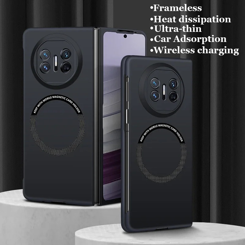 Matte Frameless Magnetic PC สําหรับ Huawei Mate X6 X5 X3 Honor Magic Vs 3 V3 Vs 2 V2 Ultra Thin ...