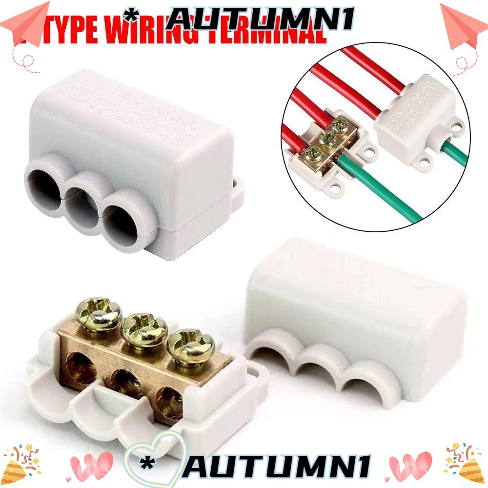 AUTUMN1 High Power สาขา Terminal T06 306 Splitter ขั้วต่อสายไฟสายไฟกล่องแยก Terminal Block บล็อก ...