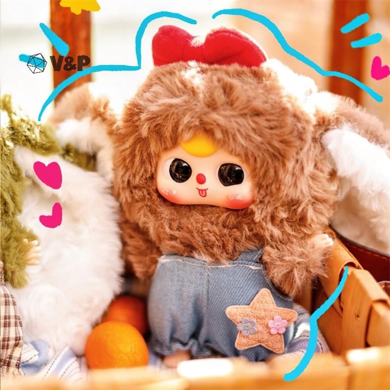 V & P เด็กสามกระต่าย Macaroon V2 Series Plush กล่องตาบอดกระต่ายน่ารัก ...