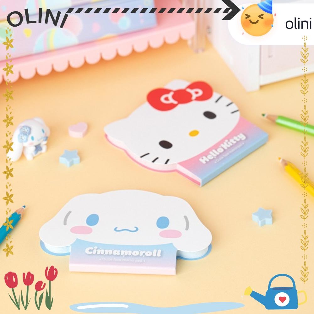 OLINI 50pcs Memo Pad, Sanrio Pochacco Hello Kitty Reminder Notes, สนุก ...