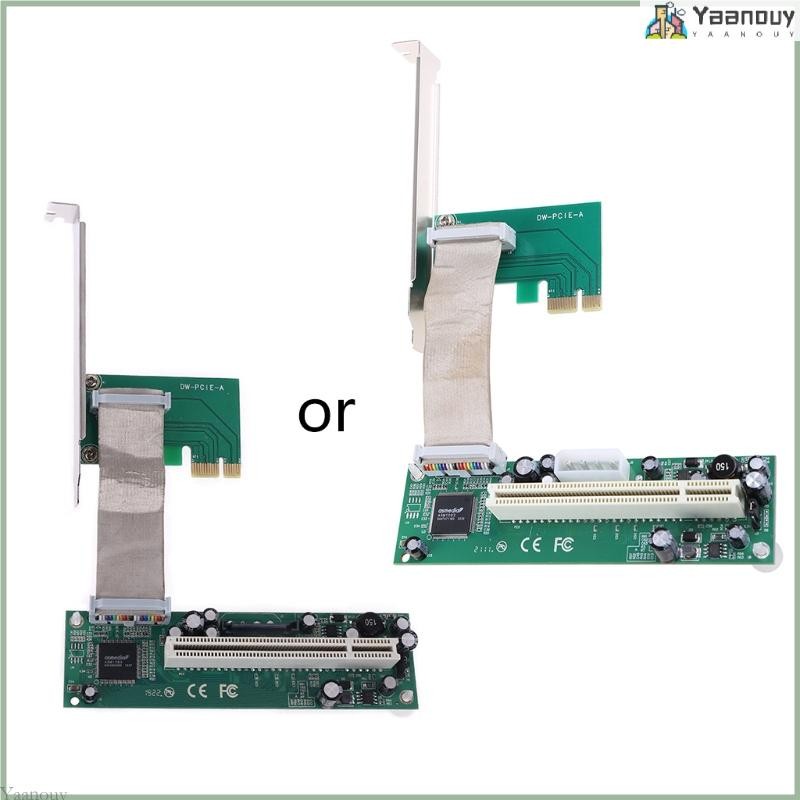 YAA PCIE เป็น PCI สําหรับ Express x16 การ์ด PCI-E ตัวแปลงขยายอะแดปเตอร์ ...