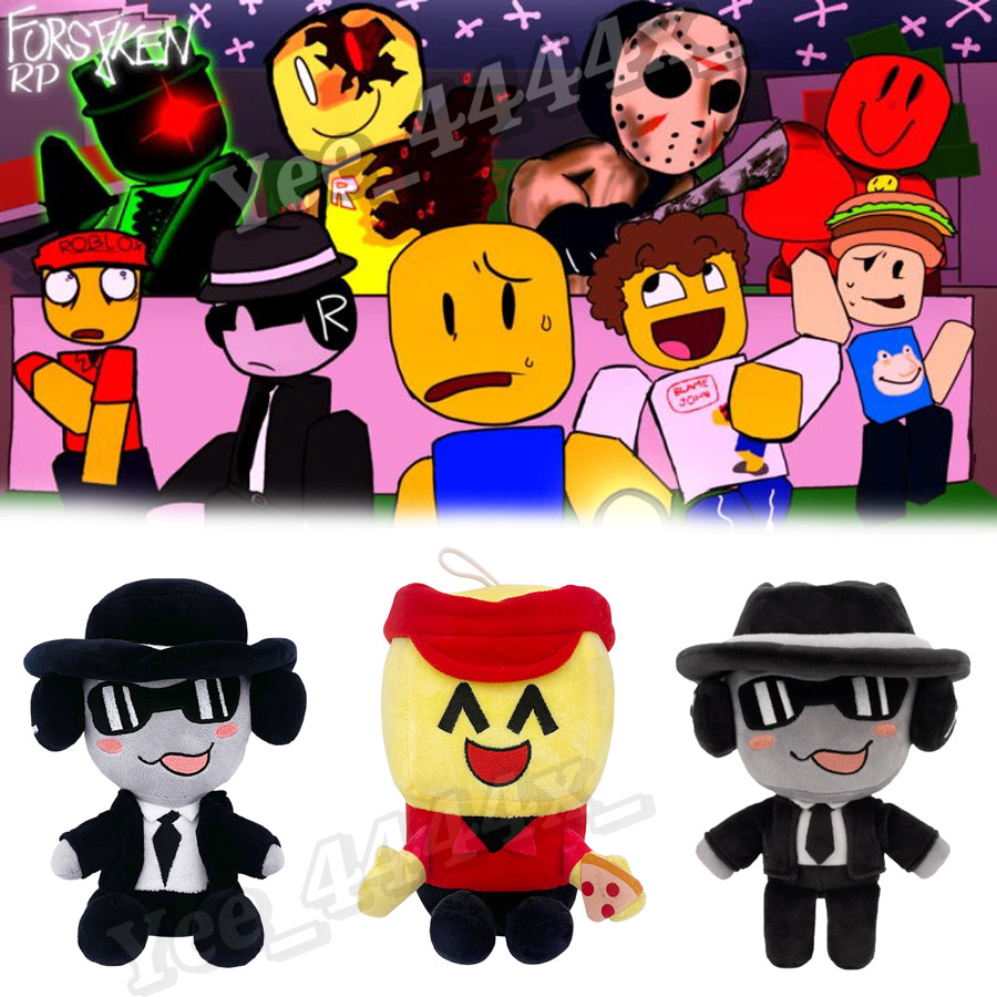 Forsaken Elliot ของเล่นตุ๊กตาวิดีโอเกมตัวอักษร Elliot และ Chance ตุ๊กตา ...