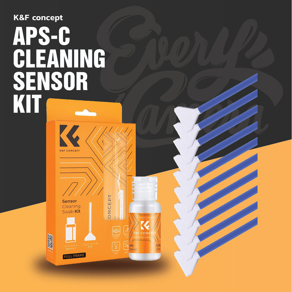 K&F CONCEPT 16mm APS-C SENSOR CLEANING SWAB KIT ชุดทำความสะอาดเซ็นเซอร์ ...