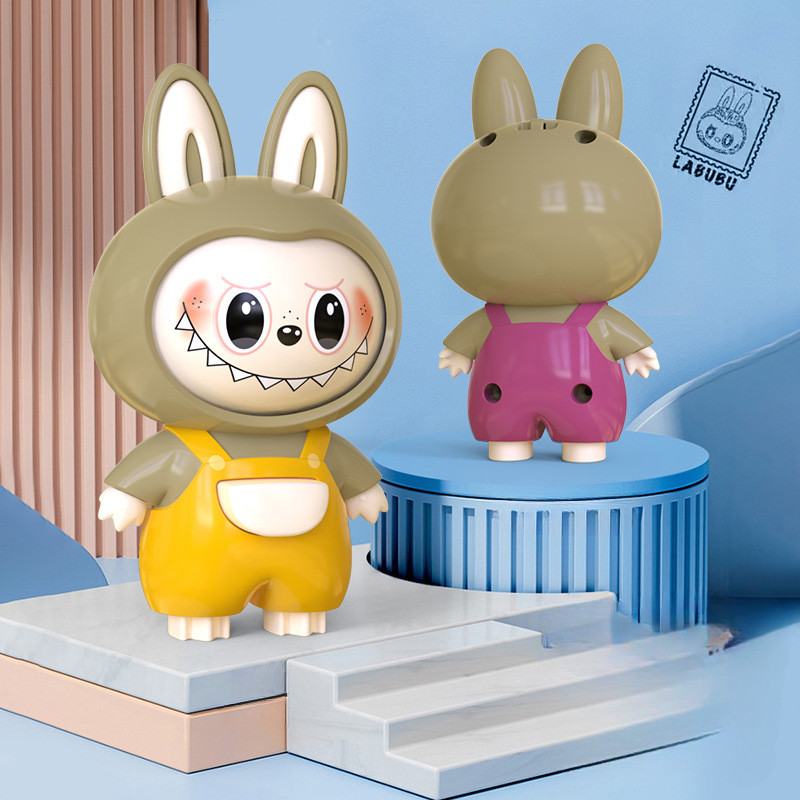 น่ารัก Labubu Face เปลี่ยนของเล่น Labubu Face เปลี่ยนตุ๊กตา Creative ...