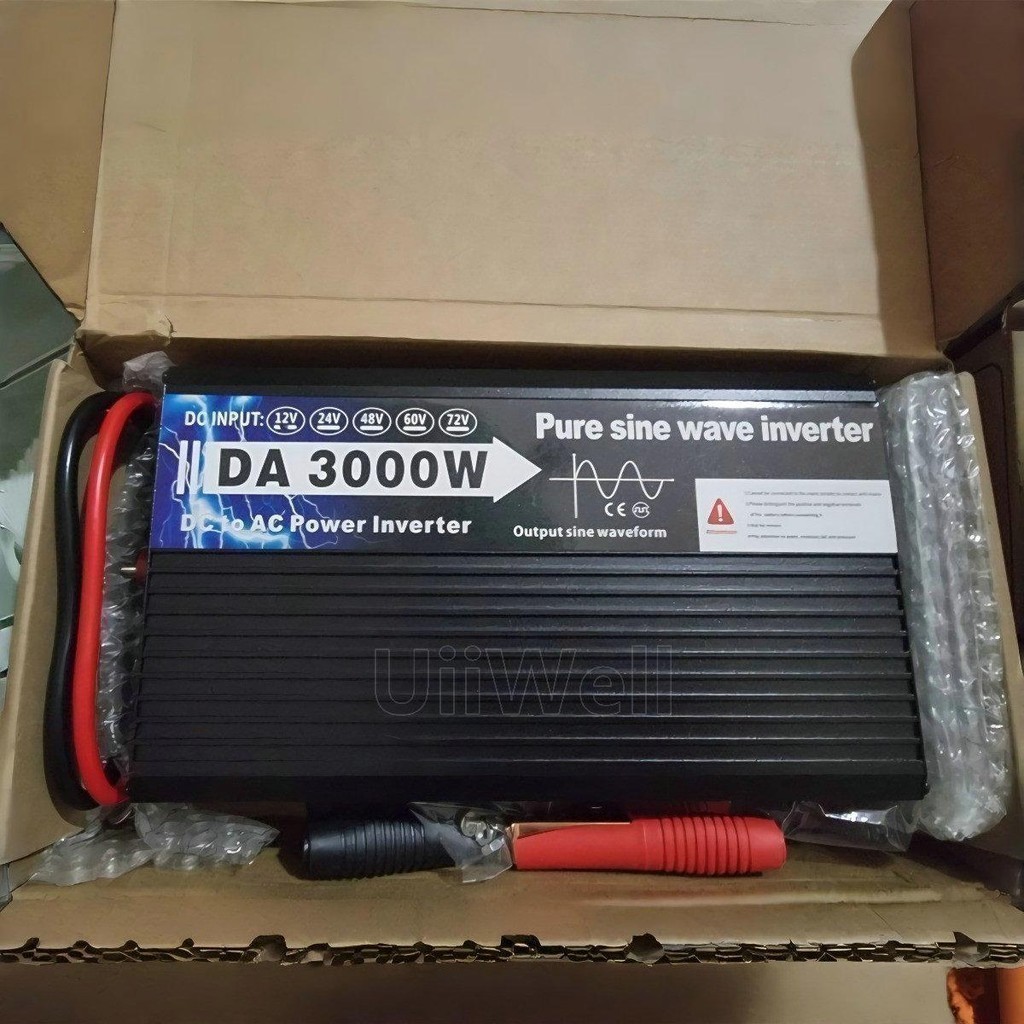 DA3000W วัตต์เต็ม ล้าน% อินเวอร์เตอร์ Inverter แปลงไฟรถยนต์ 12v to 220v ...