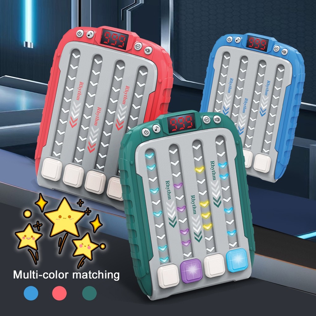 พร้อมส่ง🔥Rhythm Game Machine เกมจังหวะอิเล็กทรอนิกส์ มีเสียง มีไฟ ...