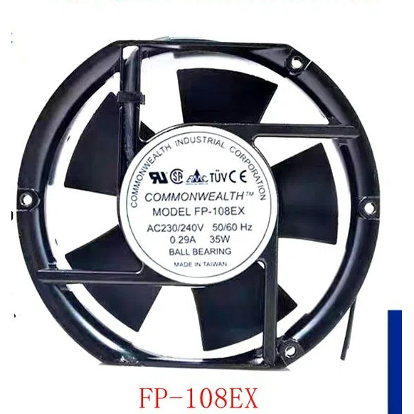 ยี่ห้อใหม่ FP-108EX-S1-B Original Sanxie 17251 รูปไข่ AC220V Axial Fan ...